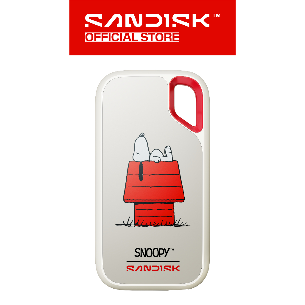 Sandisk® Snoopy™ Portable SSD – Limited Edition (1TB) | Shopee Malaysia