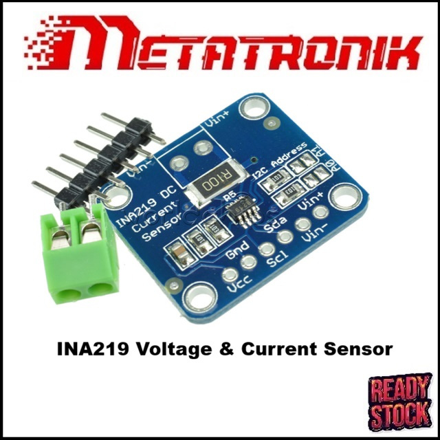 INA219 Power Monitoring Sensor Precision Voltage & Current With I2C ...