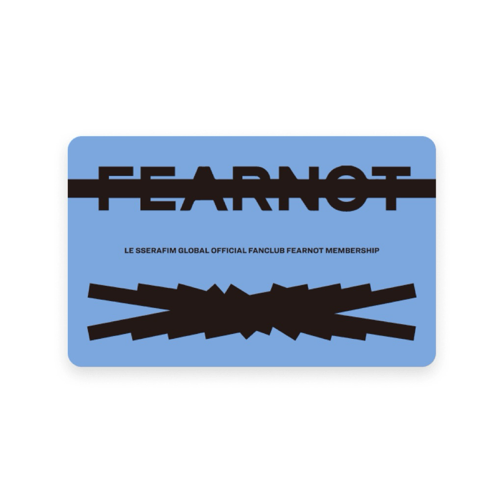 [Purchasing Service] LE SSERAFIM GLOBAL OFFICIAL FANCLUB FEARNOT ...