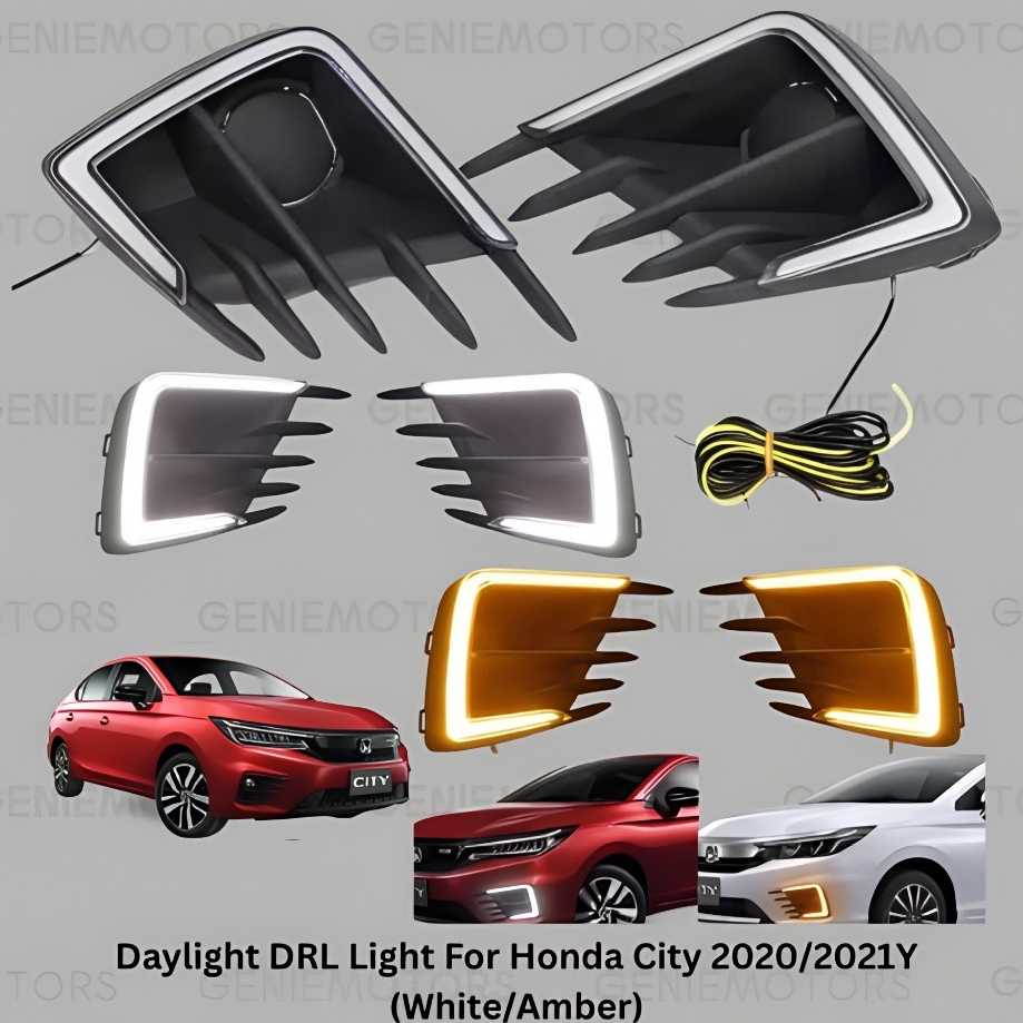 Daylight DRL Light For Honda City 2020/2021Y (White/Amber) | Shopee ...