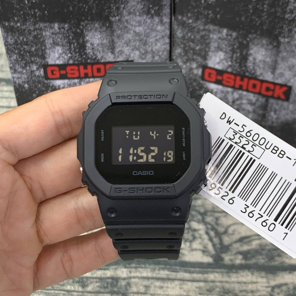 100% ORIGINAL CASIO G-SHOCK DW-5600UBB-1 MATTE BLACK | Shopee Malaysia