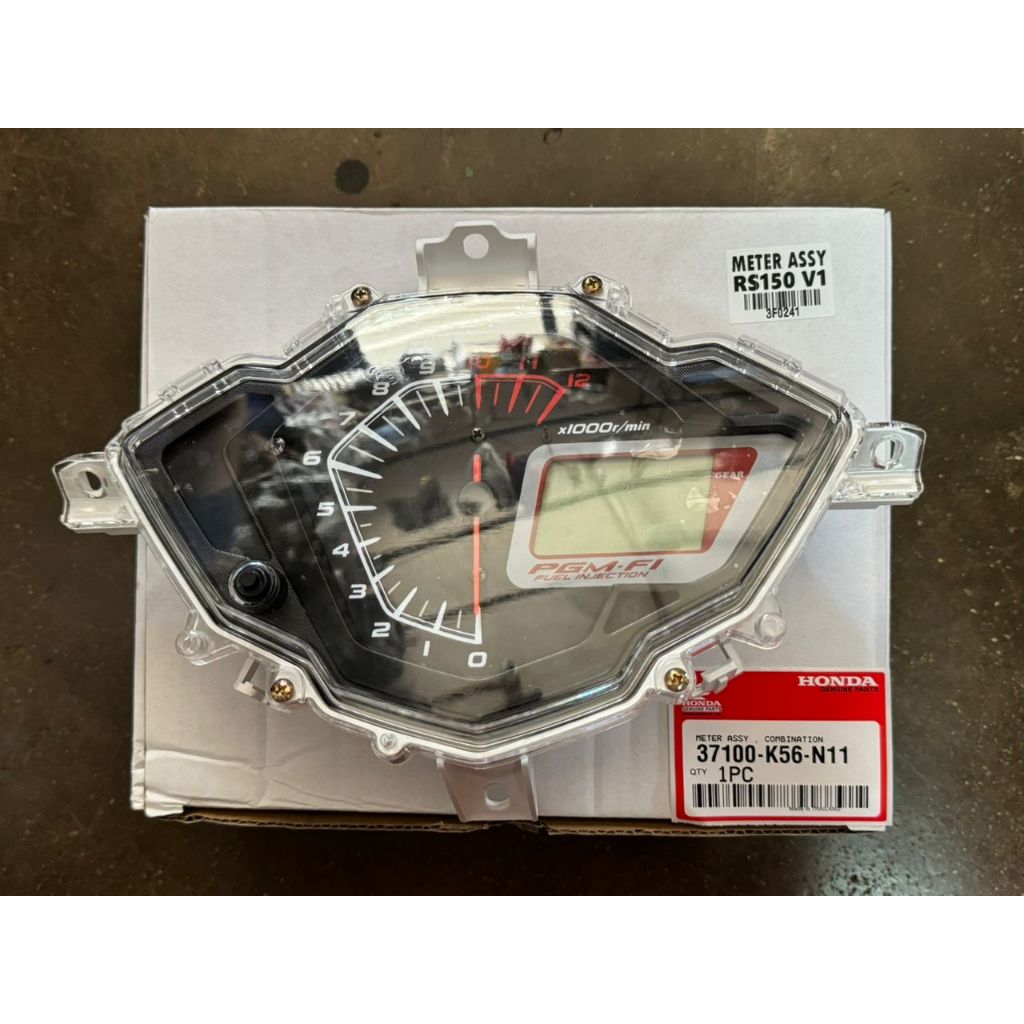 HONDA RS150 V1 METER SPEEDO ASSY DIGITAL RS150 V1 DIGITAL METER ...