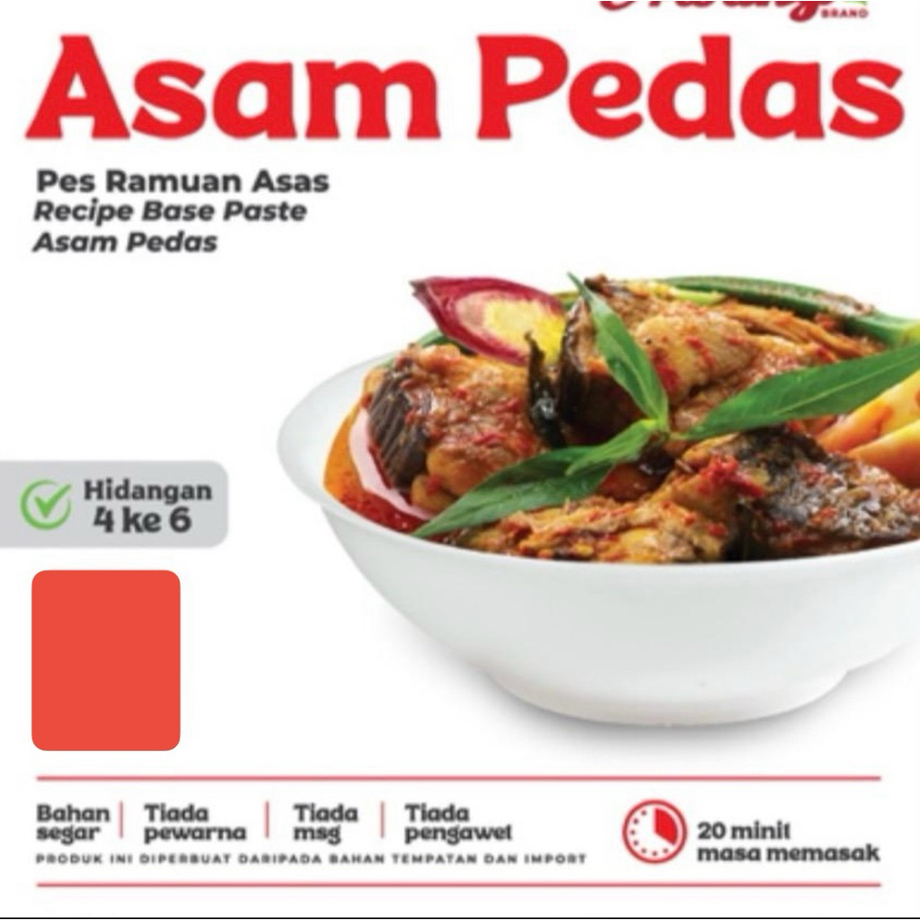 Asam Pedas Awang Brand Cooking Paste 180g x 5 packets | Shopee Malaysia