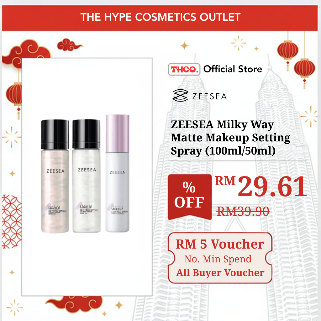 [THCO] ZEESEA Milky Way Matte Makeup Setting Spray (100ml/50ml ...