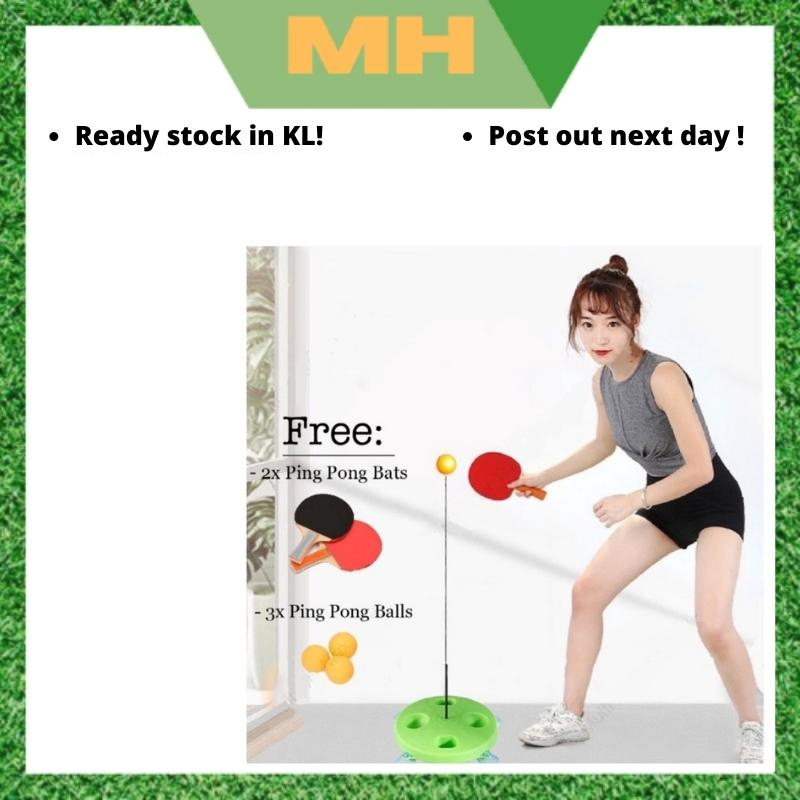 Table Tennis Trainer Strengthen Base Portable Soft Shaft Ping Pong ...