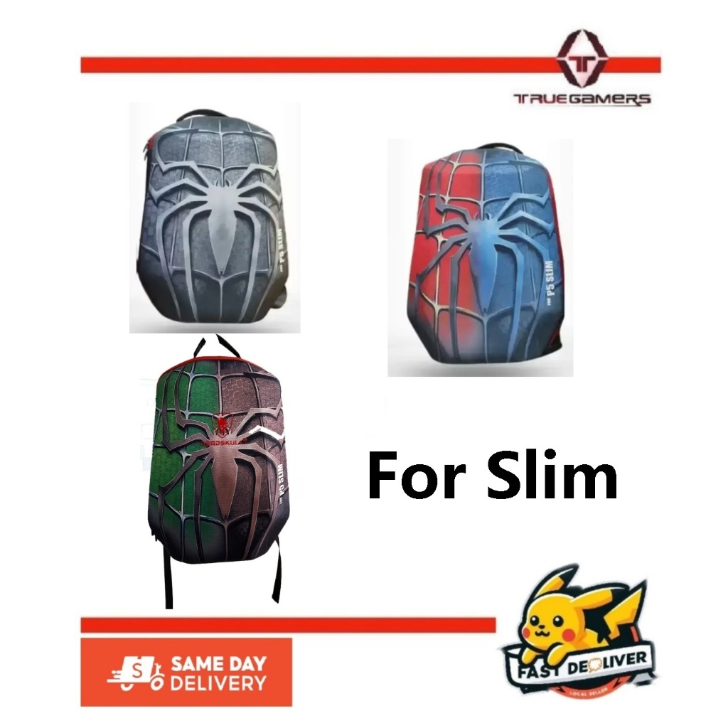 SPIDERMAN PLAYSTATION 5 PS5 SLIM Disc/Digital Premium Gradient Effect ...