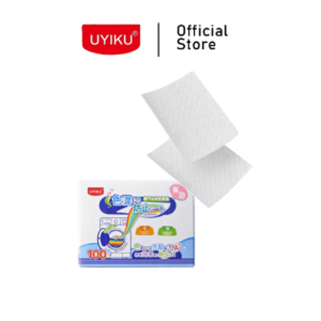 UYIKU Anti-mite And Antibacterial Color Absorbing Papers (100 Pcs ...