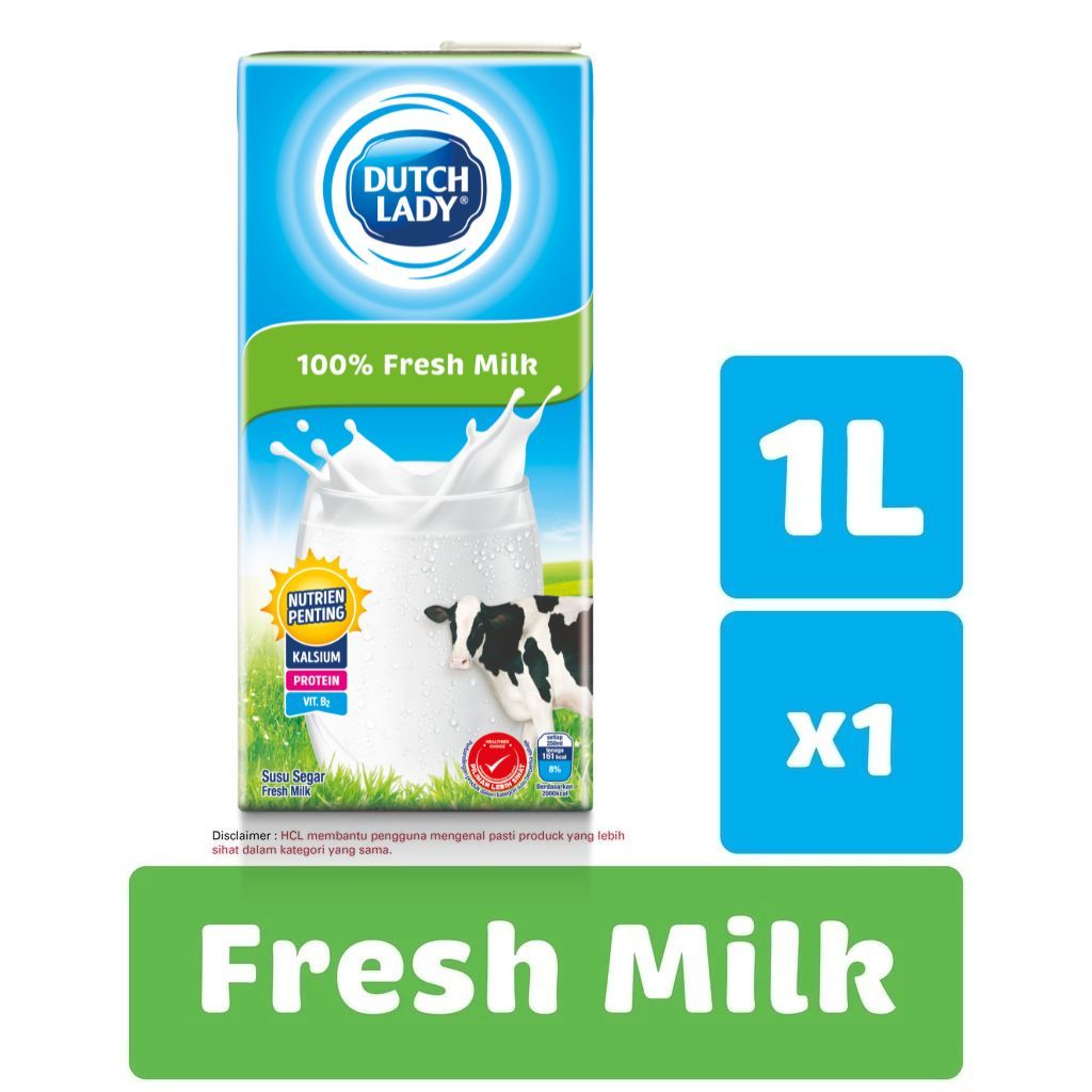 Dutch Lady UHT Fresh Milk 1L | Shopee Malaysia