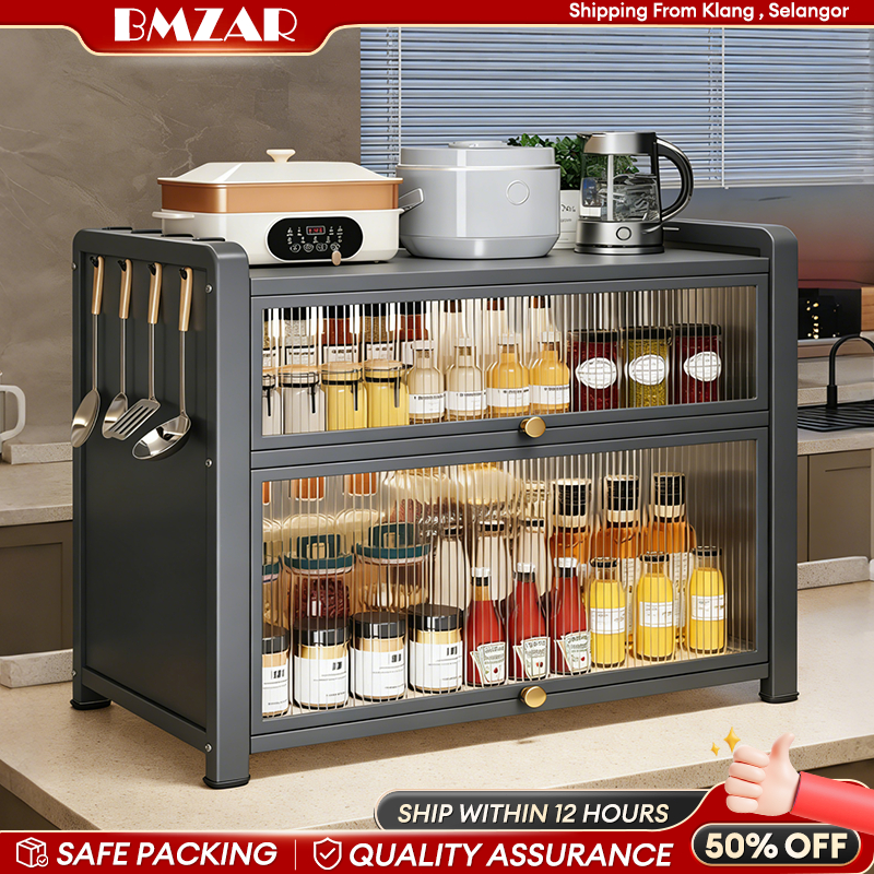 Carbon Steel Dish Cabinet Rack Dish Rak Kitchen Plate Rack Storage ...