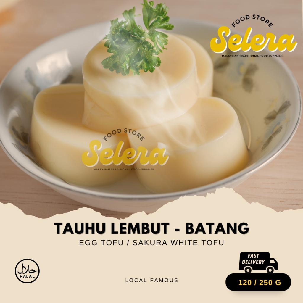 【SELERA】LOSAM TOFU TELUR JEPUN BATANG | 120g/250g | UTK RESTORAN HOTEL ...