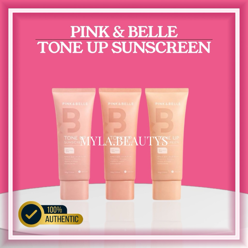 PINK&BELLE TONE UP SUNSCREEN(30ML) | Shopee Malaysia