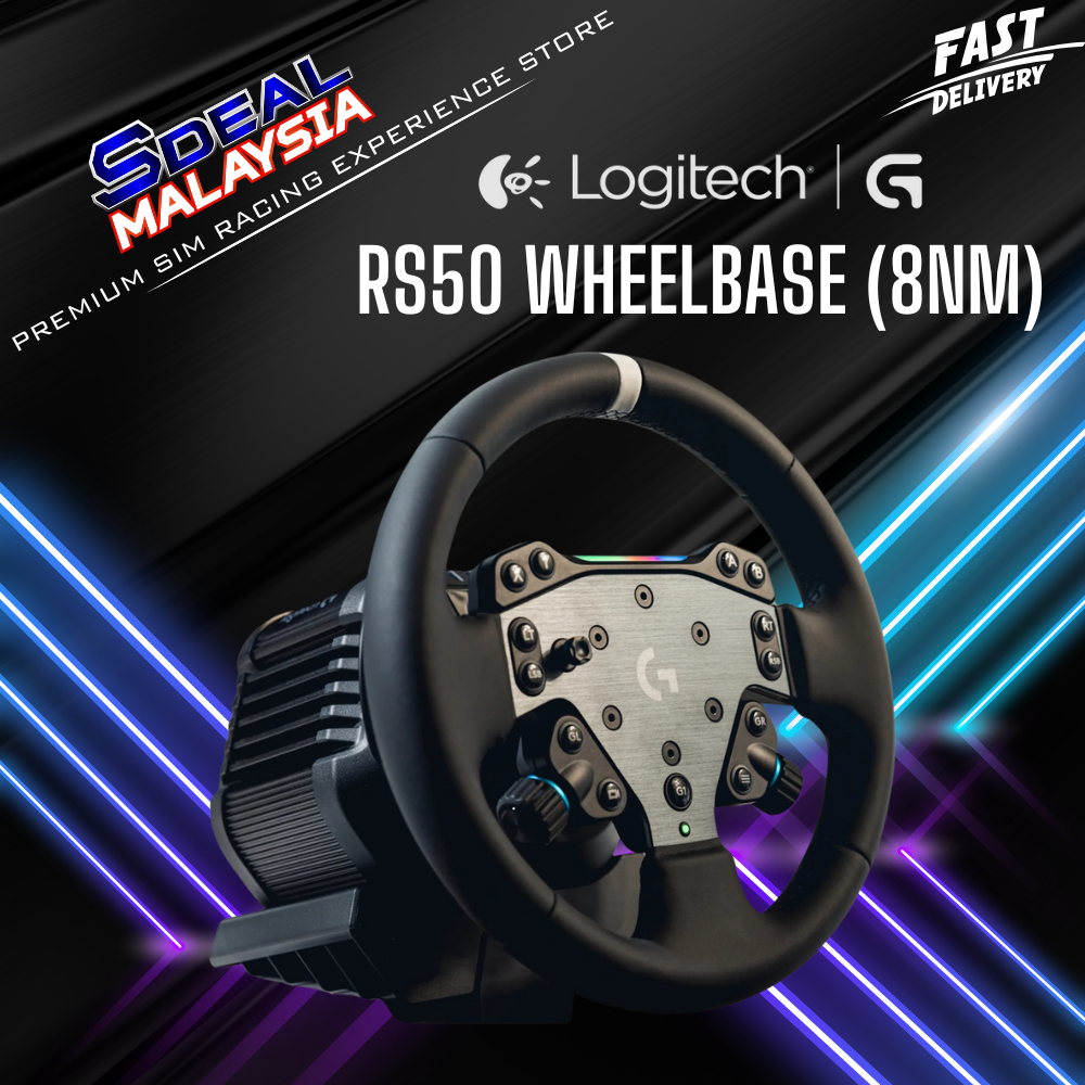 LOGITECH RS50 8NM DIRECT DRIVE RACING WHEEL BUNDLE (PS & PC) | Shopee ...