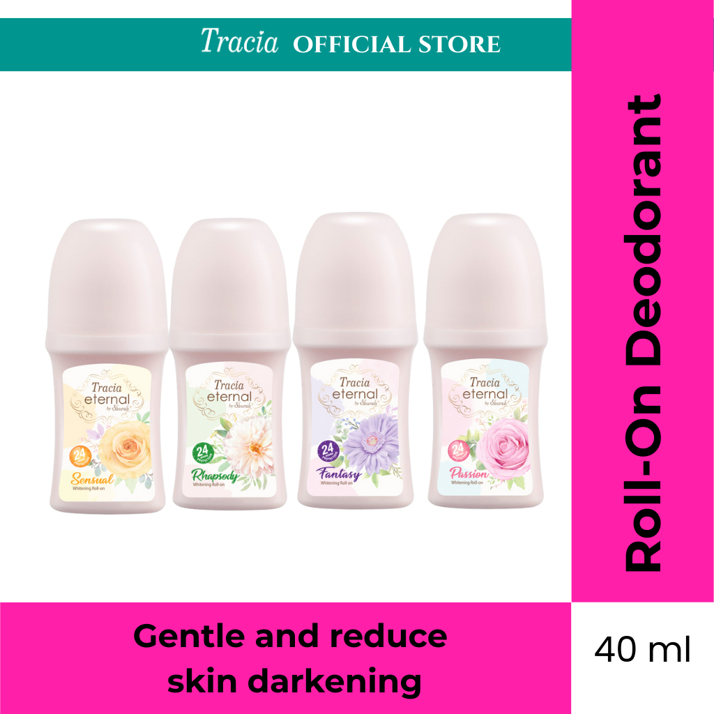 Tracia Eternal Perfumed Roll On (40ml) | Shopee Malaysia