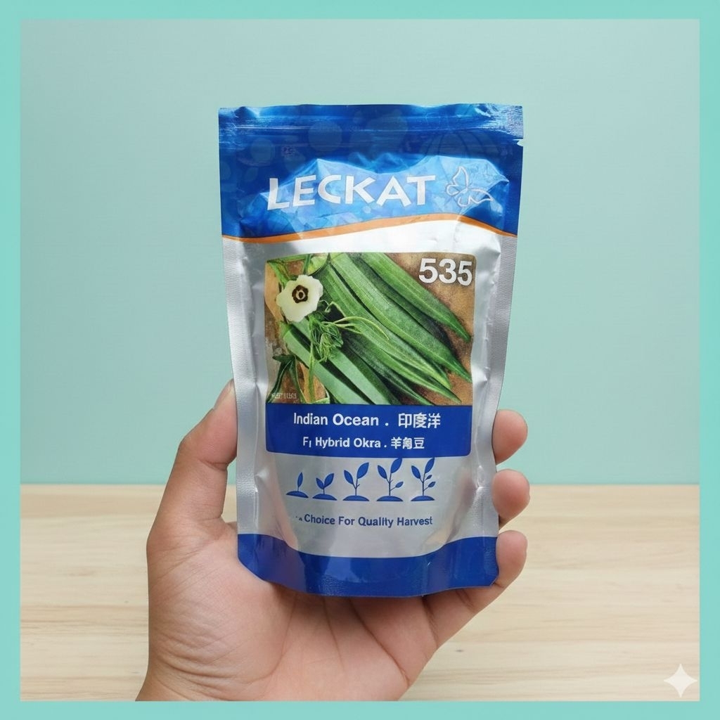 Benih Bendi buah lebat komersial Leckat 535 Indian Ocean (repack ...