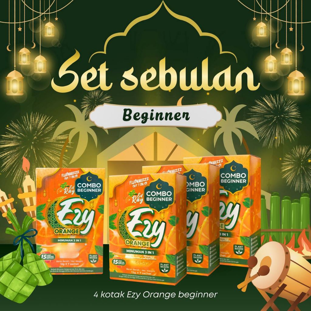 EZY ORANGE Promo 4 Kotak | Original HQ Aysha Alam | Special Offer Ezy ...
