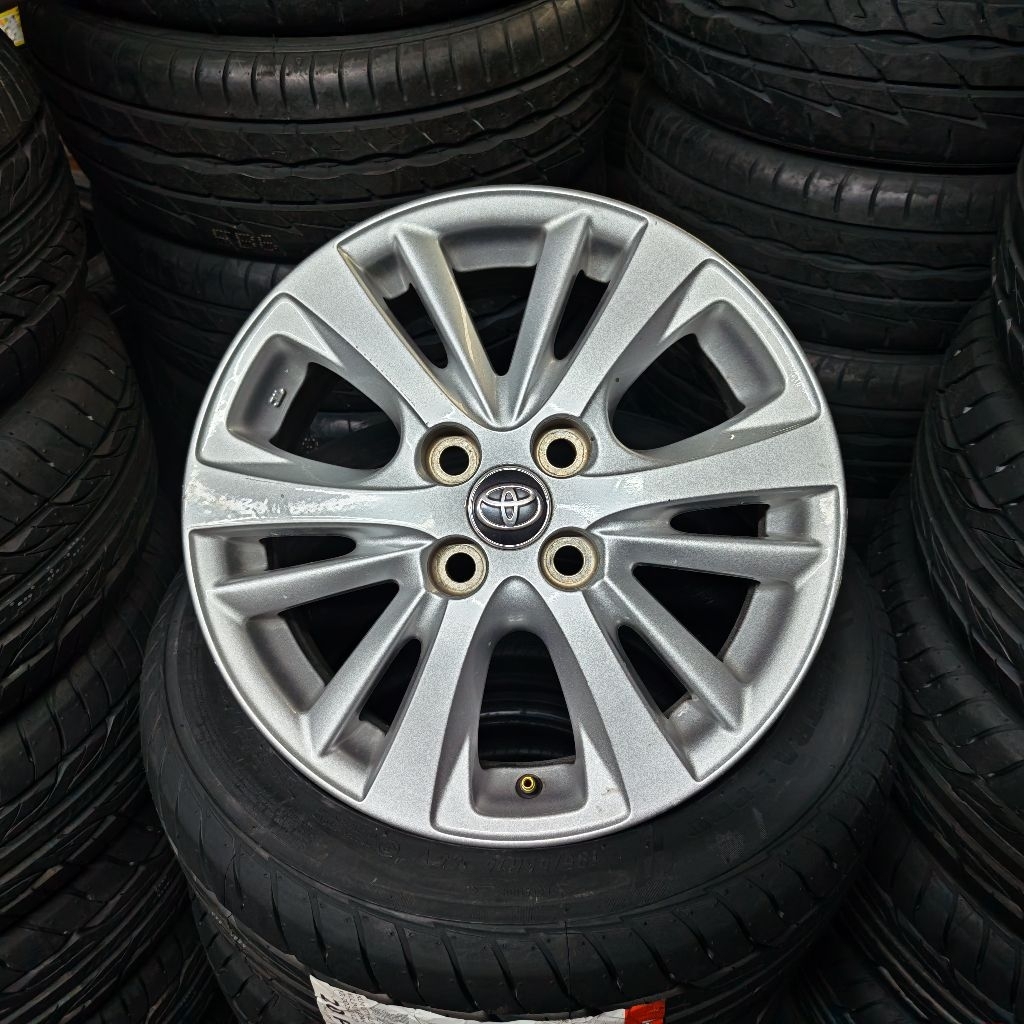 [1PC] Toyota Vios Original Rim 15inch for (Toyota, Suzuki, Subaru ...