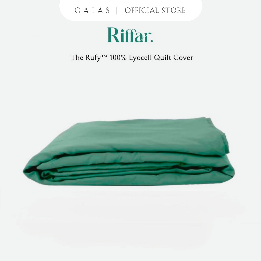 RIFFAR The Rufy™ 100% Lyocell Quilt Cover - Single/Super Single/Queen ...