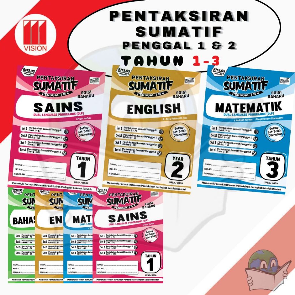 Pentaksiran Sumatif Penggal 1 & 2 UASA 2025 Tahun 1-3 - B.Melayu ...