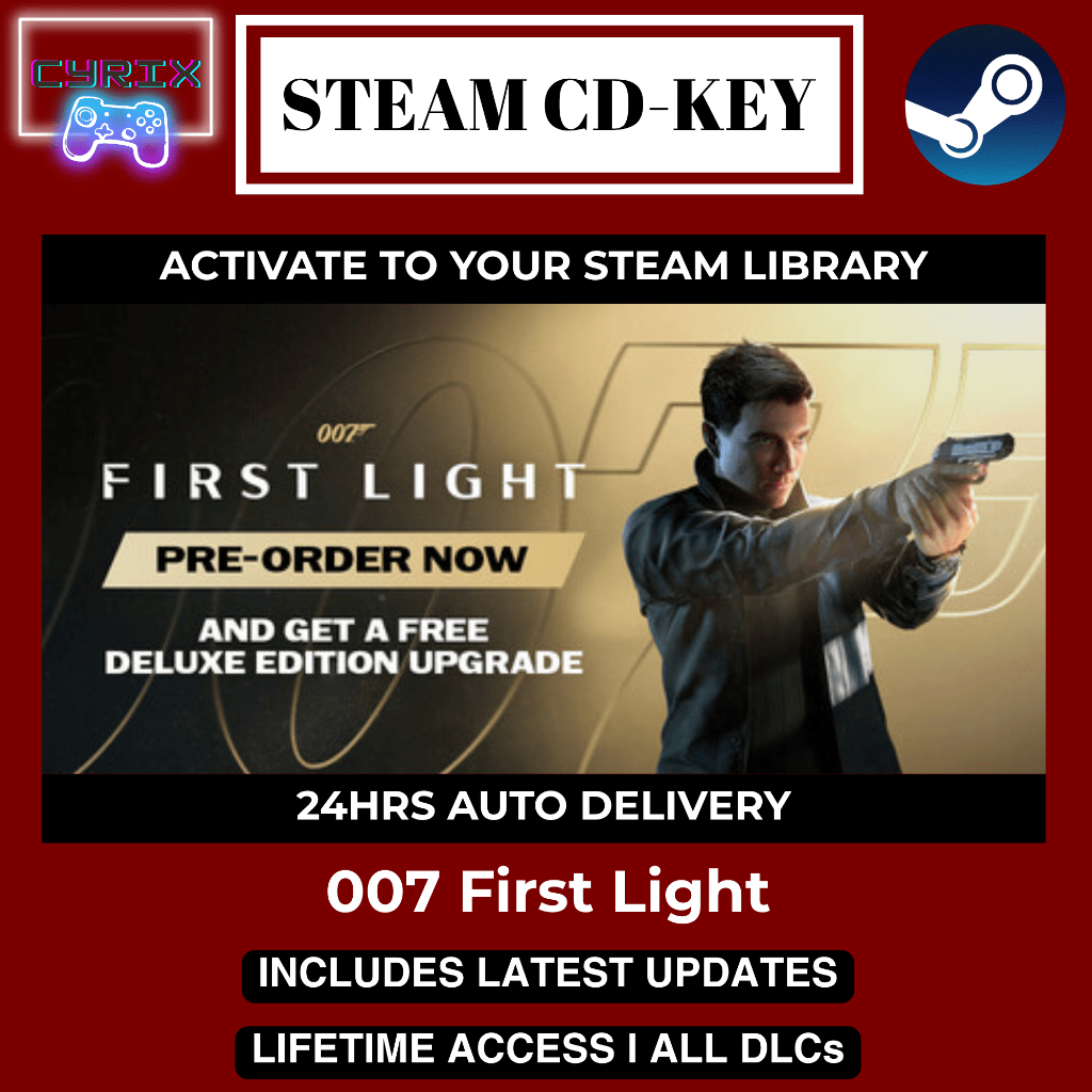 007 First Light [Auto delivery] Steam Global Activation Code (CDK ...