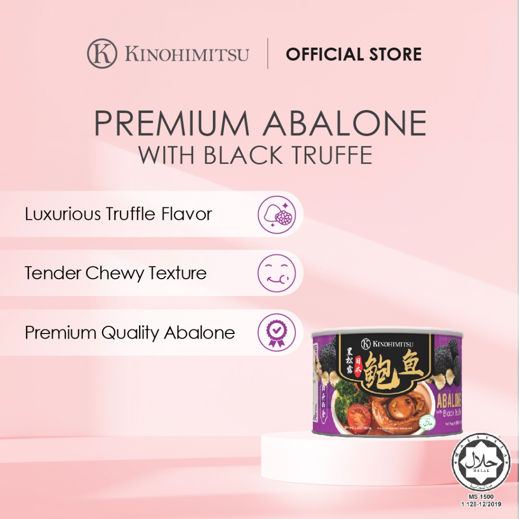 [CNY Special Edition] Kinohimitsu Premium Abalone 3 + 2’s | Shopee Malaysia