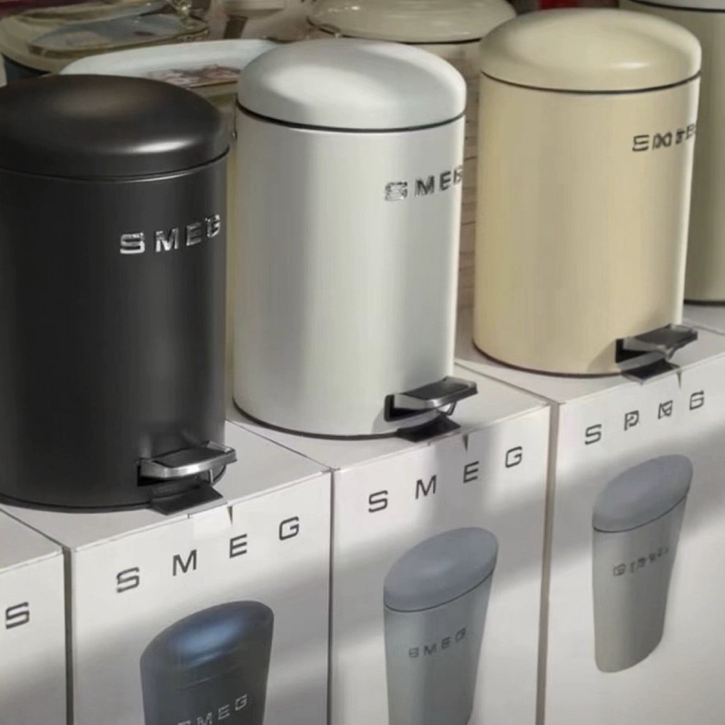 SMEG Authentic 30L Pedal Bin – Premium Retro Trash Can [Multiple Colors ...