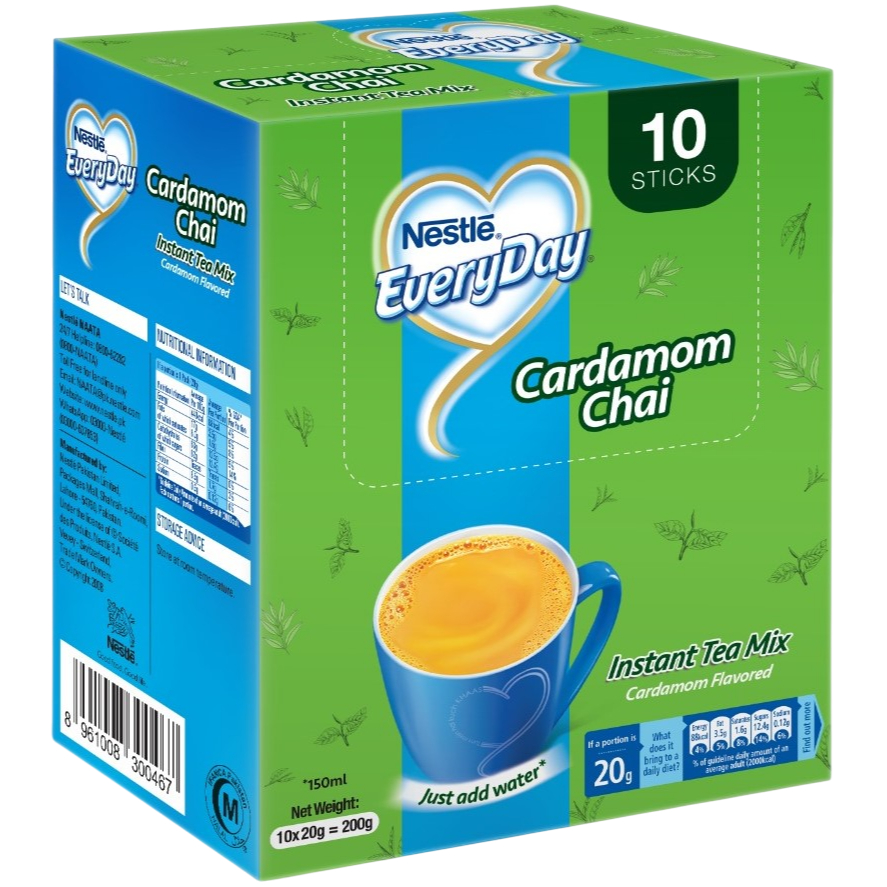 Nestle Everyday Cardamom Tea | Instant Premix – 10 Sticks | Shopee Malaysia