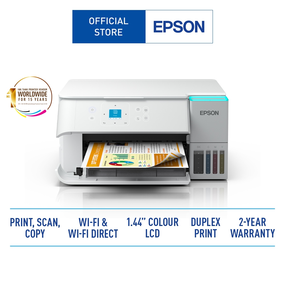 Epson EcoTank L4366 A4 Wi-Fi Duplex All-In-One Printer | Shopee Malaysia