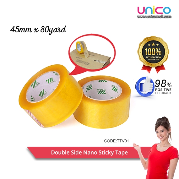 Super Sticky Clear Transparent OPP Tape Fragile Packing Stationery ...