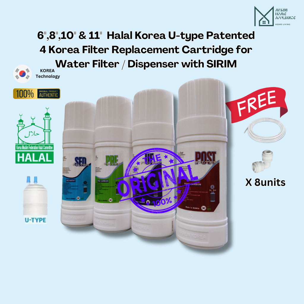 PROMOSO HARGA KILANG PROMOSI 8", 10" &11" U Type Water Filter ...