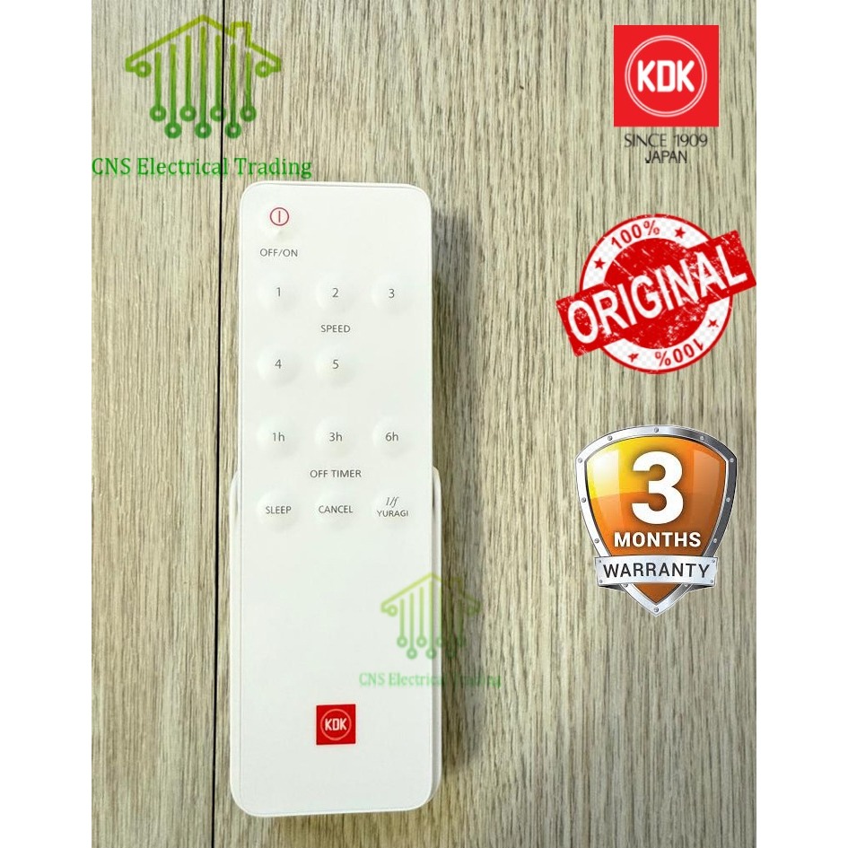 KDK Ceiling Fan Remote Control K14TE / K14QF Original | Shopee Malaysia