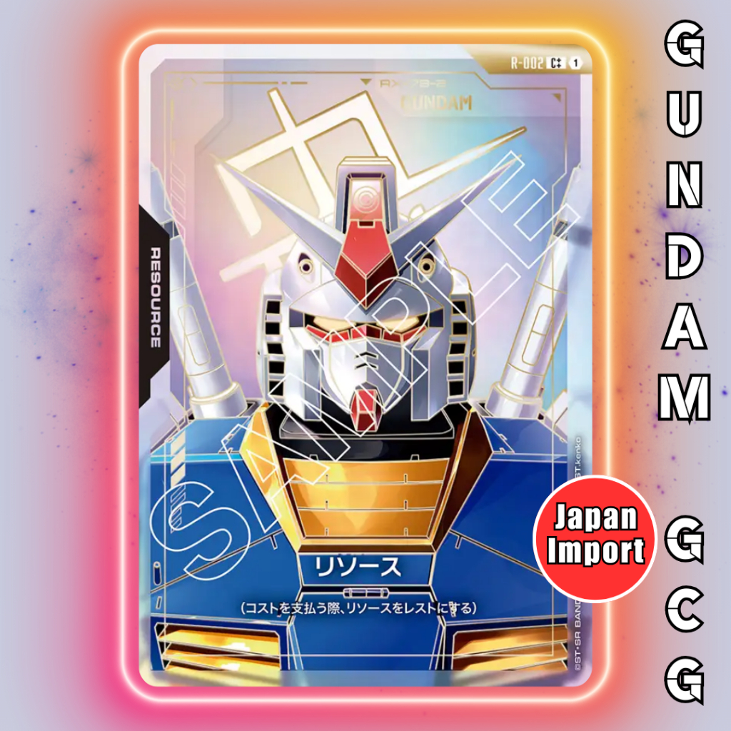 GUNDAM GCG Card R-002 C++ Resource | Japanese TCG Newtype Rising GD01 ...