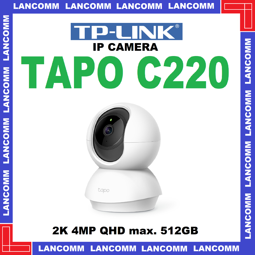 TP-LINK Tapo C220 Pan/Tilt AI Home Security Wi-Fi Camera | Shopee Malaysia
