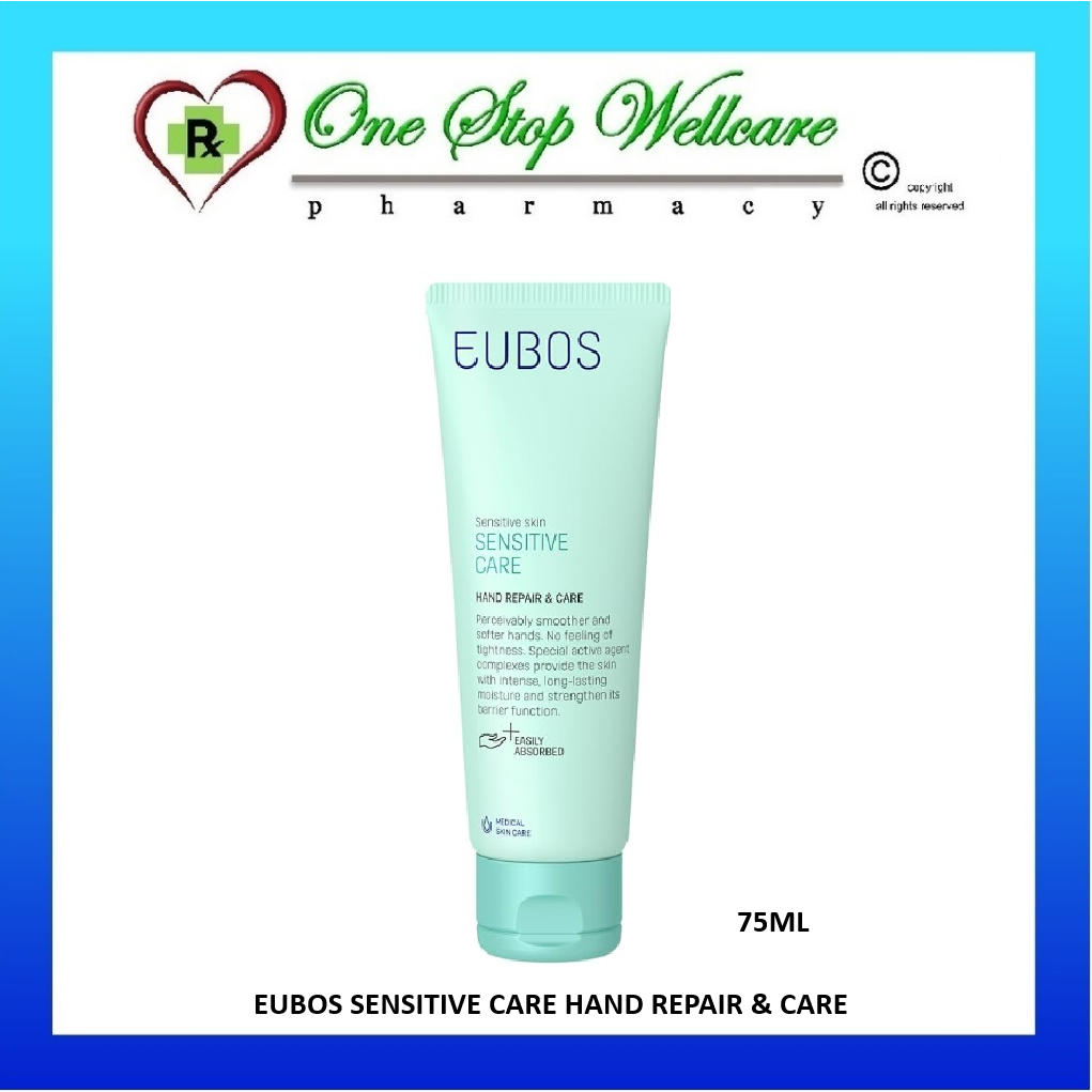 EUBOS SENSITIVE CARE HAND REPAIR & CARE 75ML (EXP:02/2030) | Shopee ...
