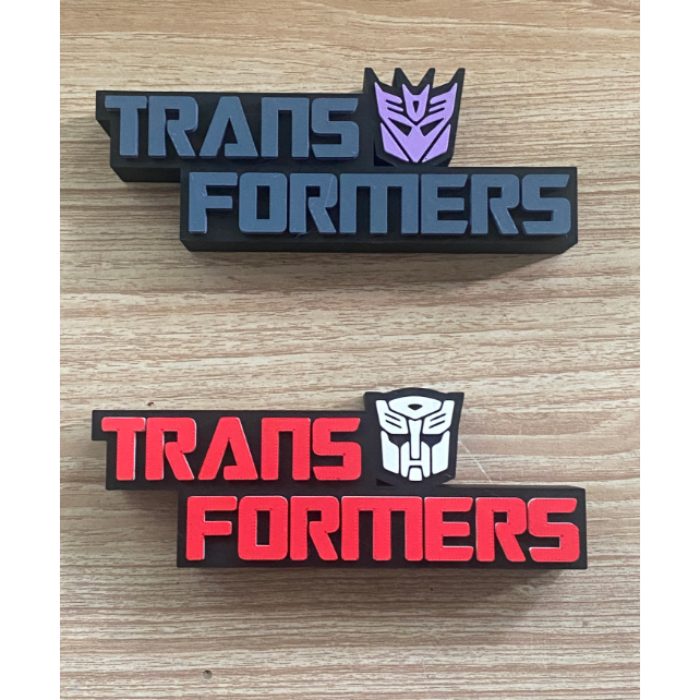 Transformers 3D Logo Autobot and Decepticons | Shopee Malaysia