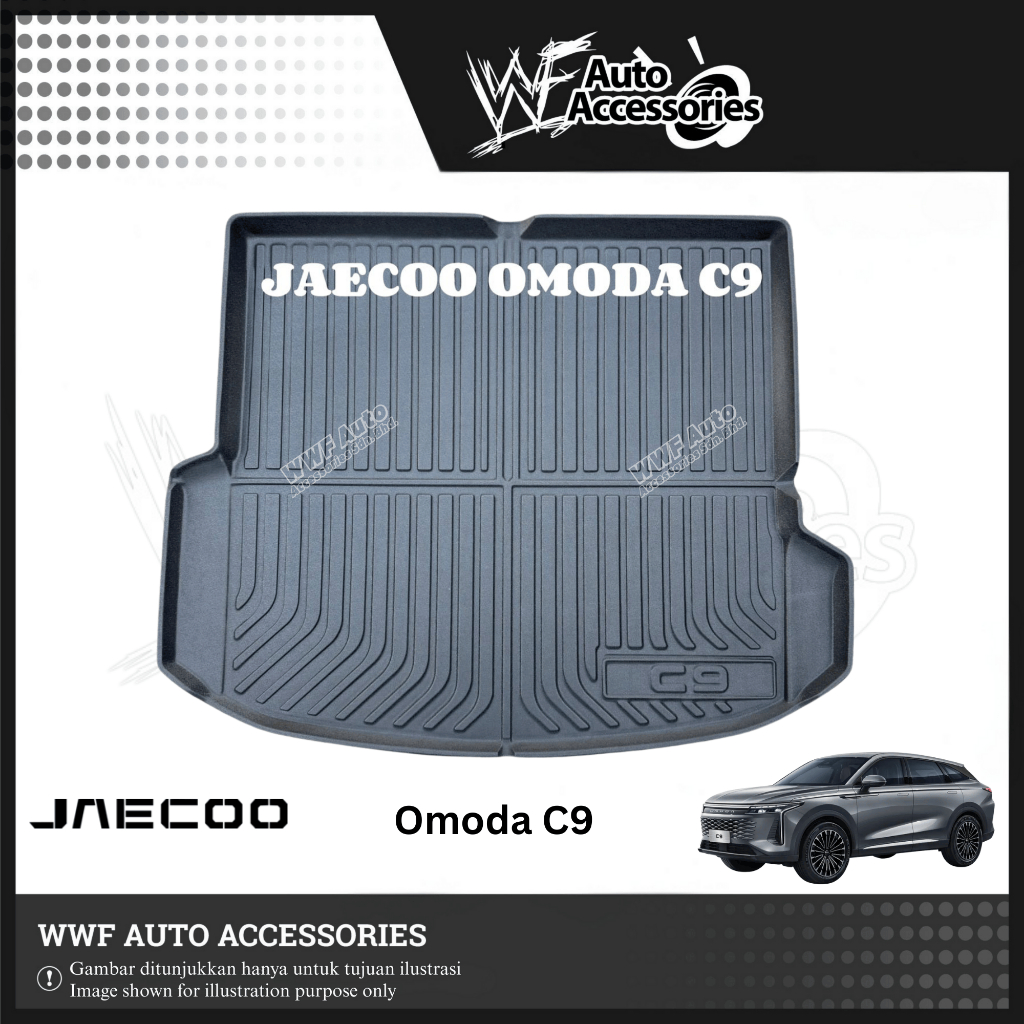 JAECOO Omoda C9 Rear Trunk Cargo Car Boot Tray | Shopee Malaysia