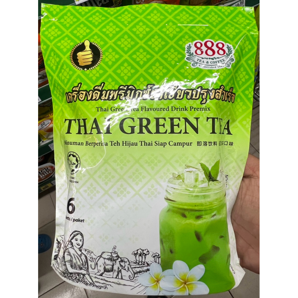 888 INSTANT THAI GREEN TEA (6sx35g) | Shopee Malaysia