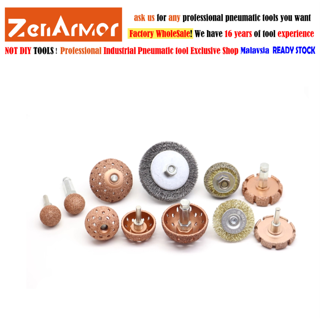 Tungsten Steel Tire Grinding Head – Rasp Buffer Ball for Tyre Repair ...