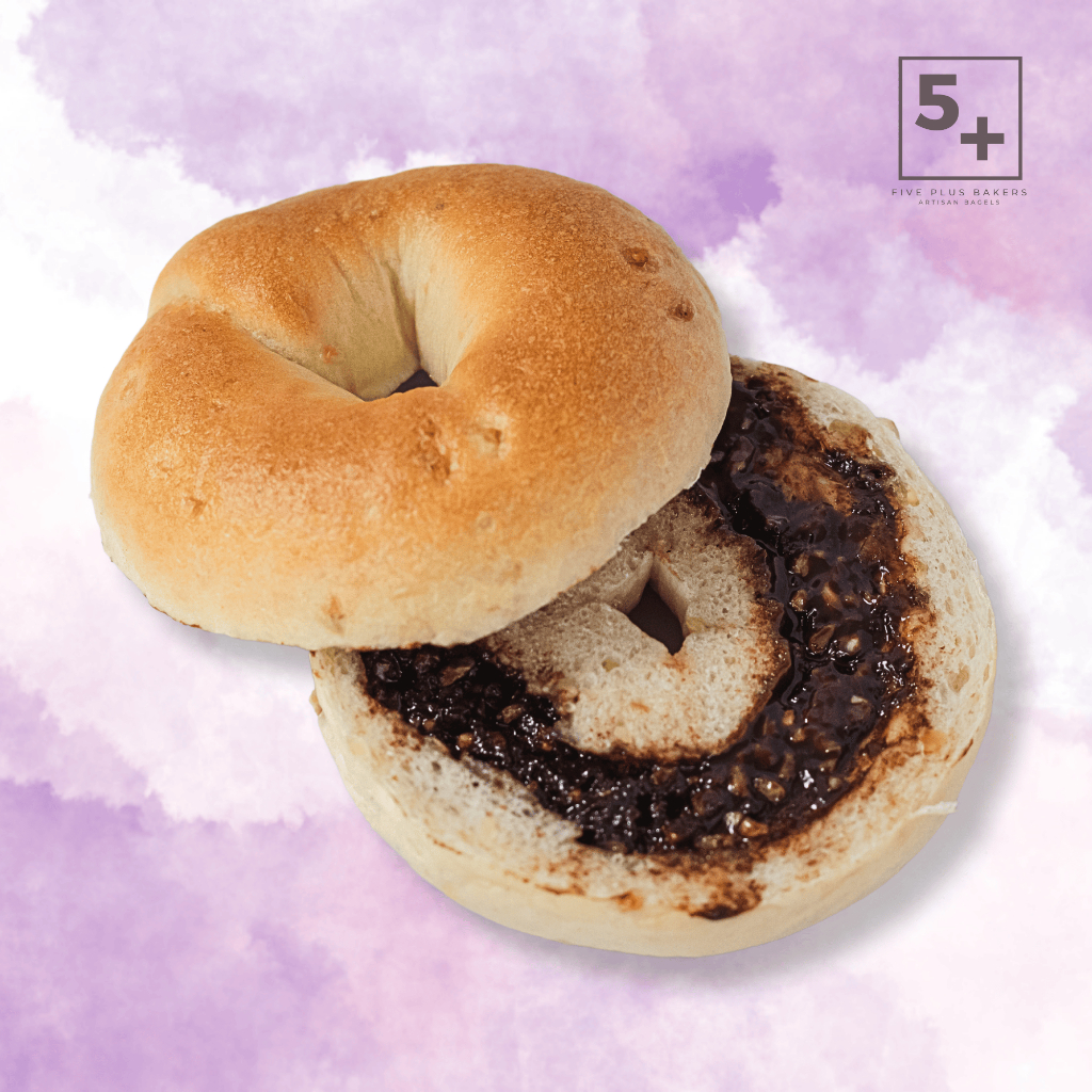 5+ Bagels - Hazelnut Nutella Bagel | Halal | No Egg, Oil, Milk, Sugar ...