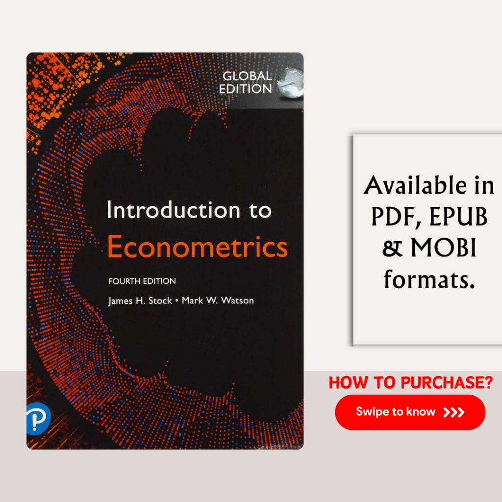 Introduction to Econometrics, Global Edition (James H. Stock, Mark W ...