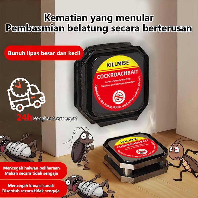 Cockroach Gel Bait: Gel Pembasmi Lipas & Telur, Formula Selamat, Kesan ...
