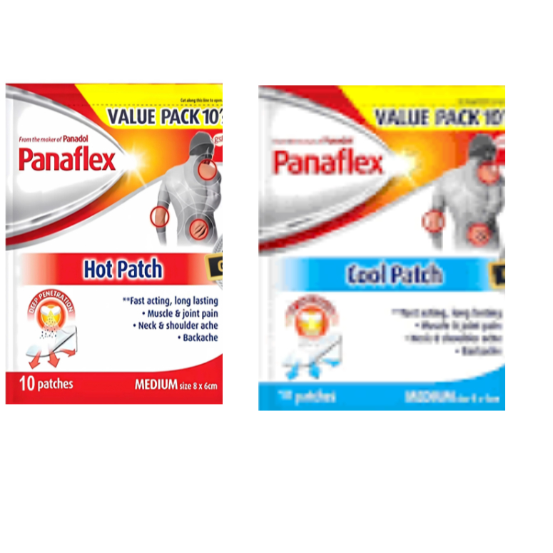 PANAFLEX Hot / Cold Pain Relief Patch 5s / 10s | Shopee Malaysia