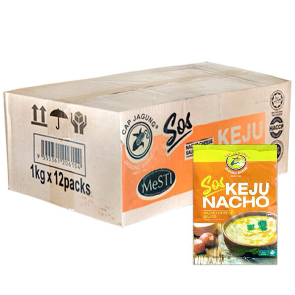 CAP JAGUNG SOS KEJU NACHO 12*1KG | Shopee Malaysia
