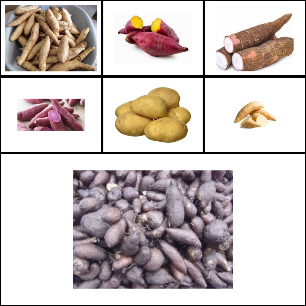 1kg Aneka Ubi ( Kemili , Keledek Madu Oren , Kayu , Cilembu , Jalar ...