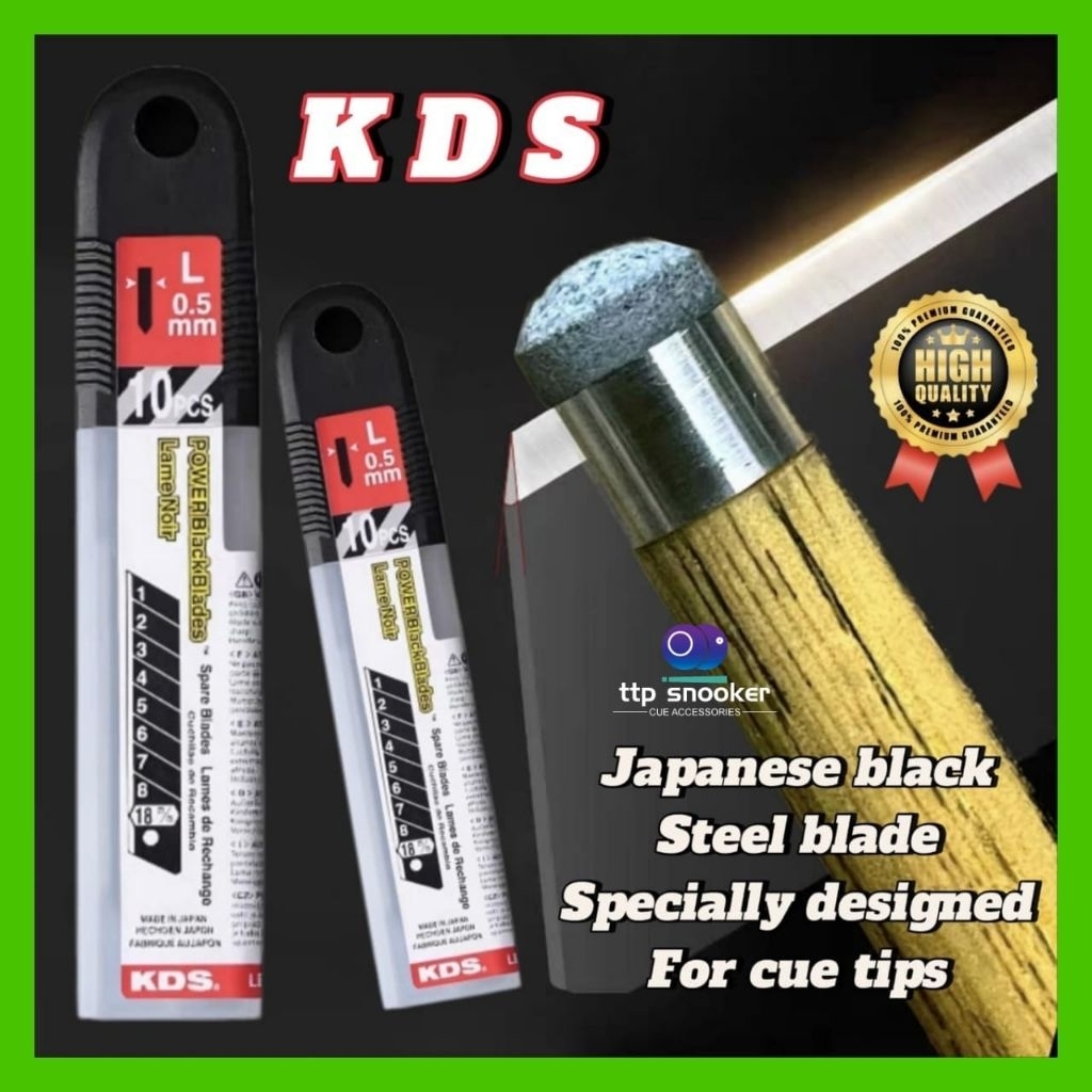 Original japan KDS black steel cue tip cutter-Billiard snooker cue ...