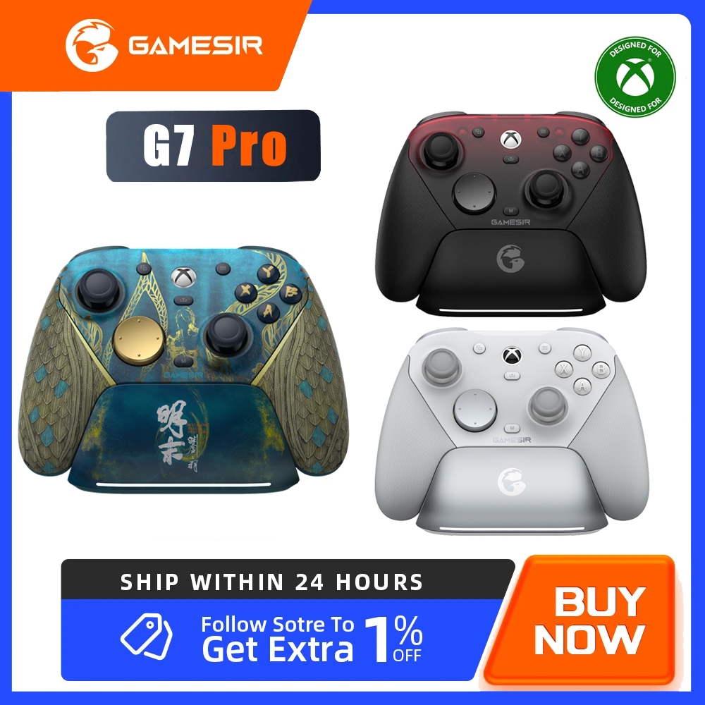 GameSir G7 Pro Tri-Mode Xbox Wired PC & Mobile Wireless Controller for ...