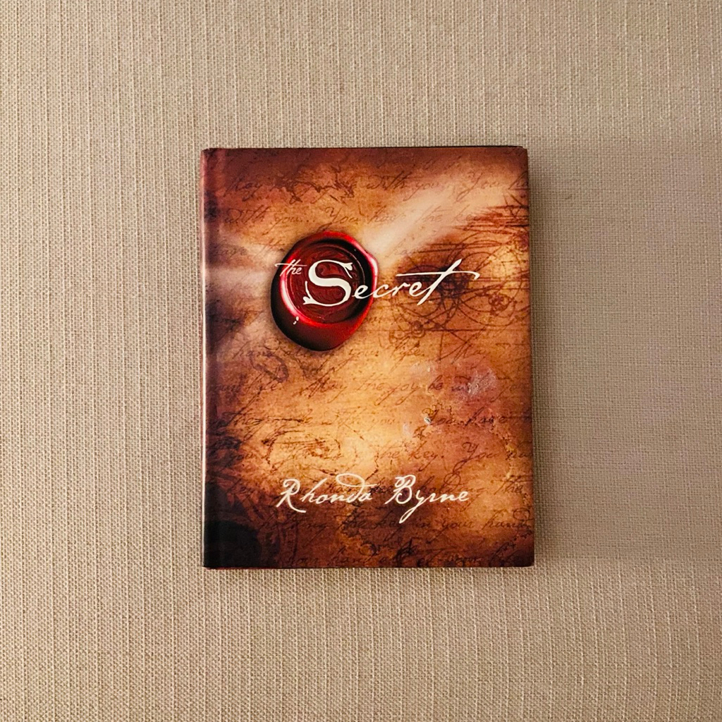 (Hardcover) The Secret Rhonda Byrne Secondhand Self-Help book | Shopee ...