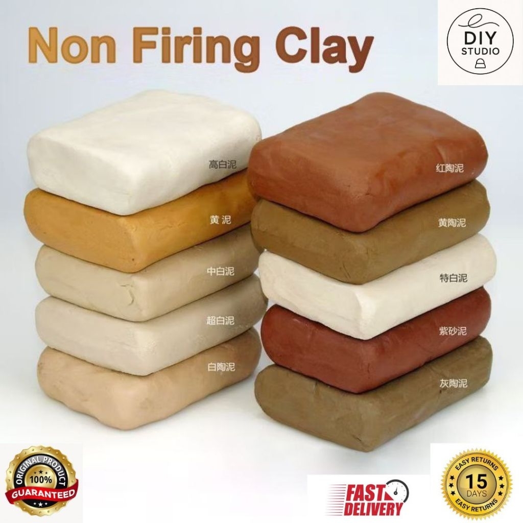 CCD 🔥READY STOCK 🔥-Pottery Clay Modelling Clay Non Firing Self ...