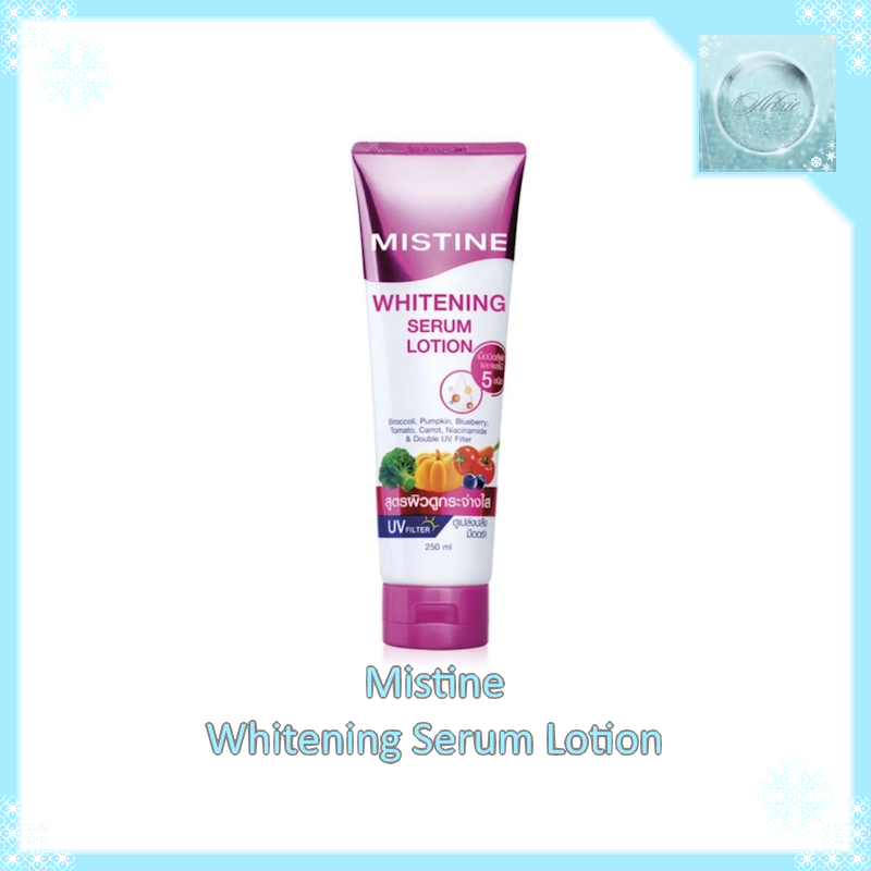 Mistine Whitening Serum Lotion (250ml) | Shopee Malaysia