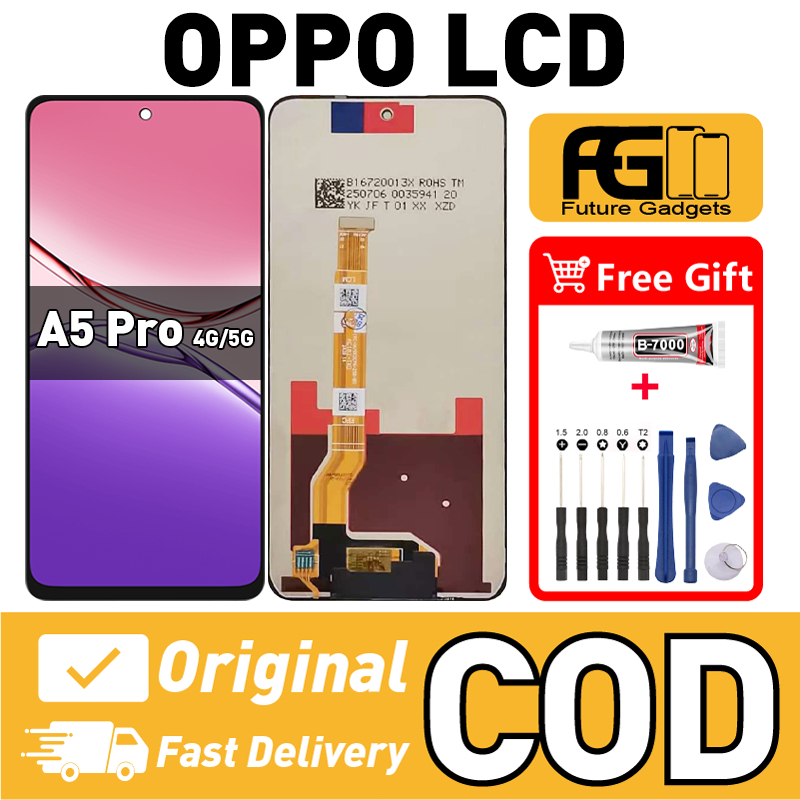 LCD For OPPO A5 Pro 4G 5G Compatible For ORIGINAL LCD Skrin Touch ...
