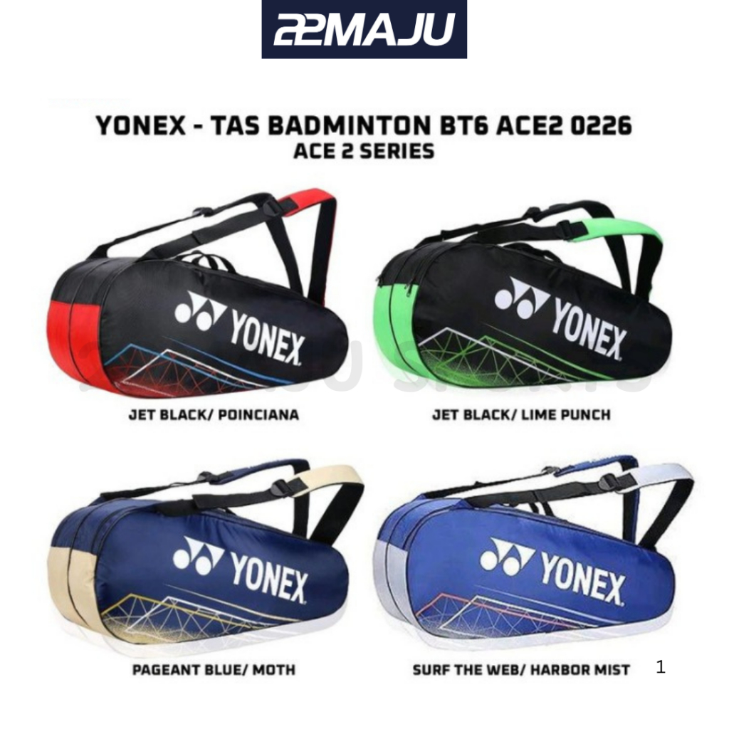 Yonex Badminton Racket Backpack Thermal Compartment - Put Up to 6 ...